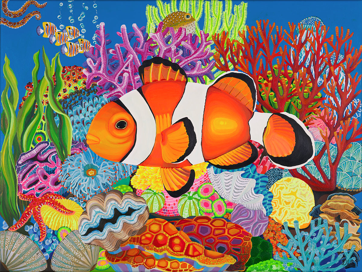 Clownfish Delja Wilfert | Wandbilder von PGM Art worlD