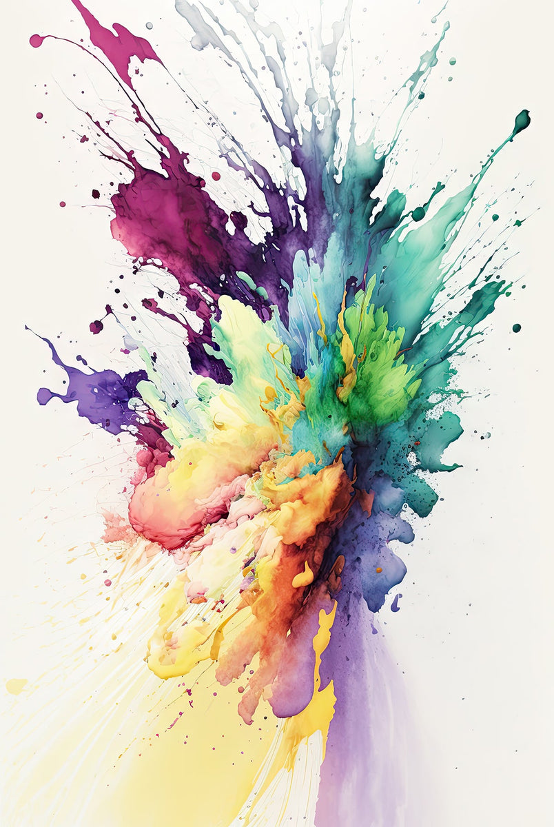 Kind of Fluid Mauro | Wandbilder von PGM Art worlD