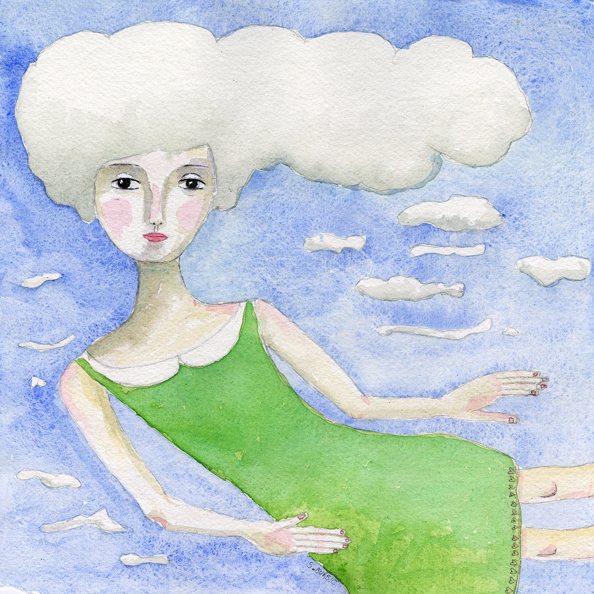 Head in the Clouds Sharyn Bursic | Wandbilder von PGM Art worlD