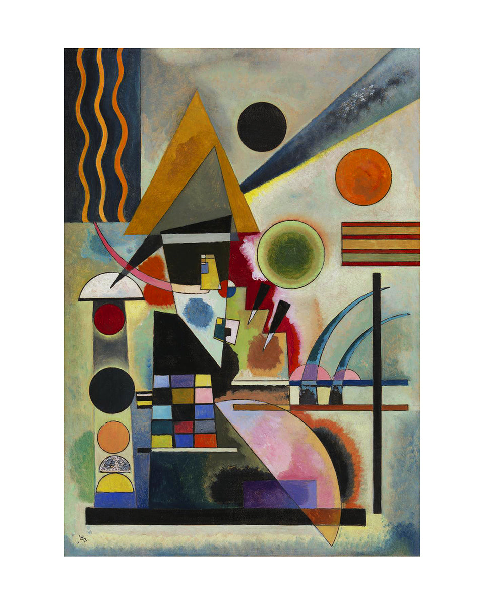Balancement, 1925 von Wassily Kandinsky | Wandbilder von PGM Art worlD