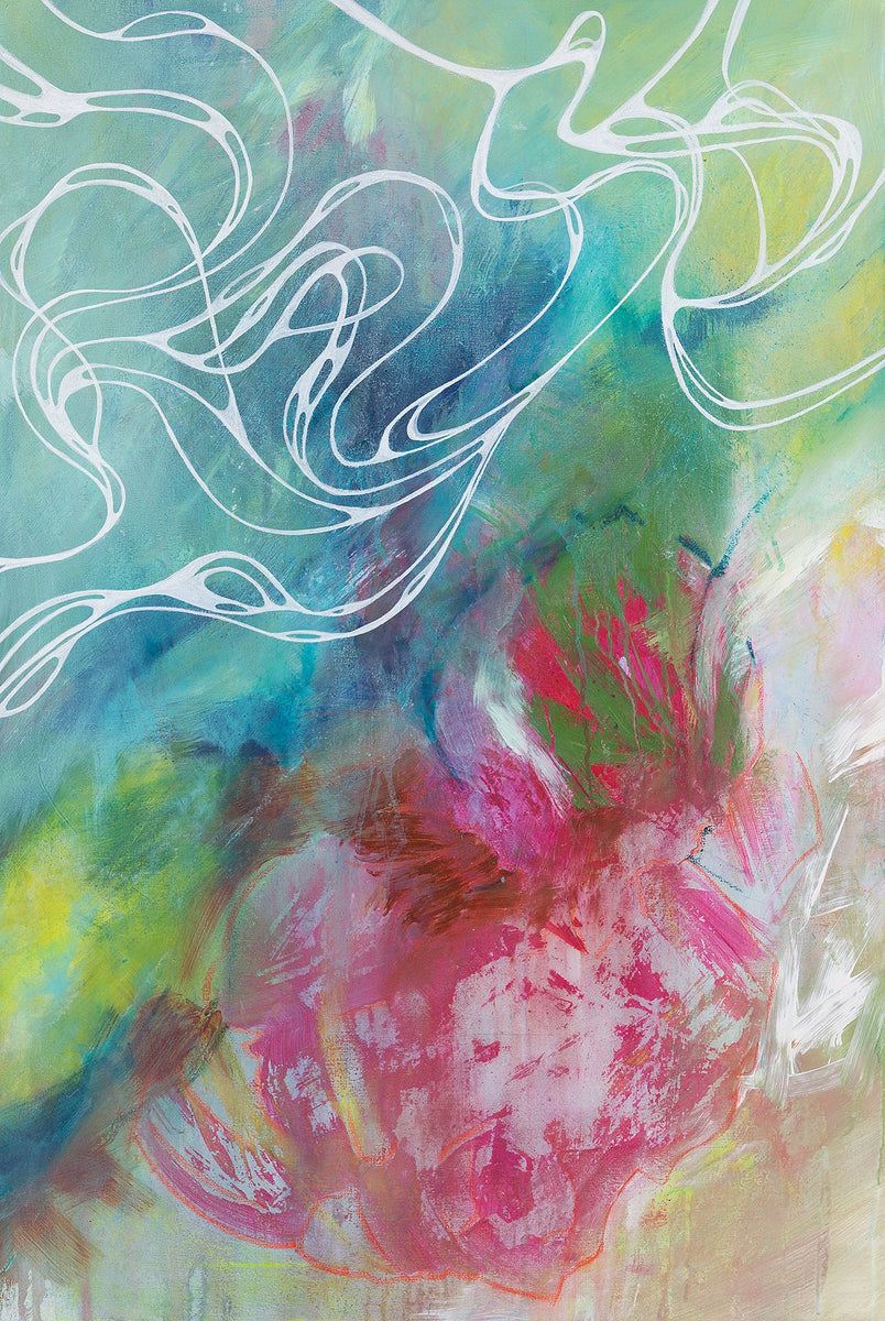 Schwingungen IV Andrea Silberhorn-Piller | Wandbilder von PGM Art worlD