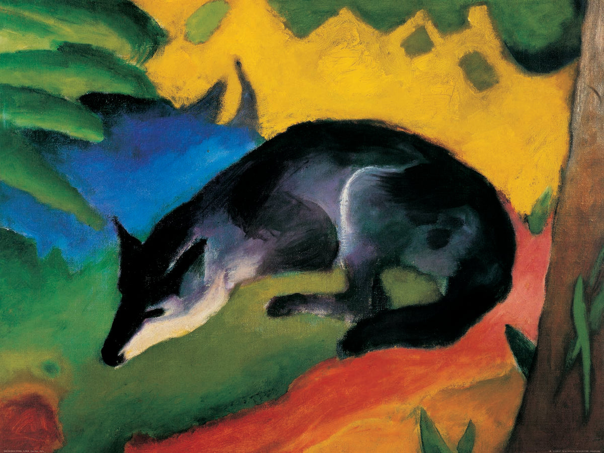 Fuchs von Franz Marc | Wandbilder von PGM Art worlD