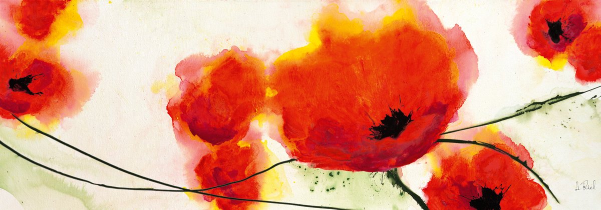 Flying Red von Heidi Reil | Wandbilder von PGM Art worlD