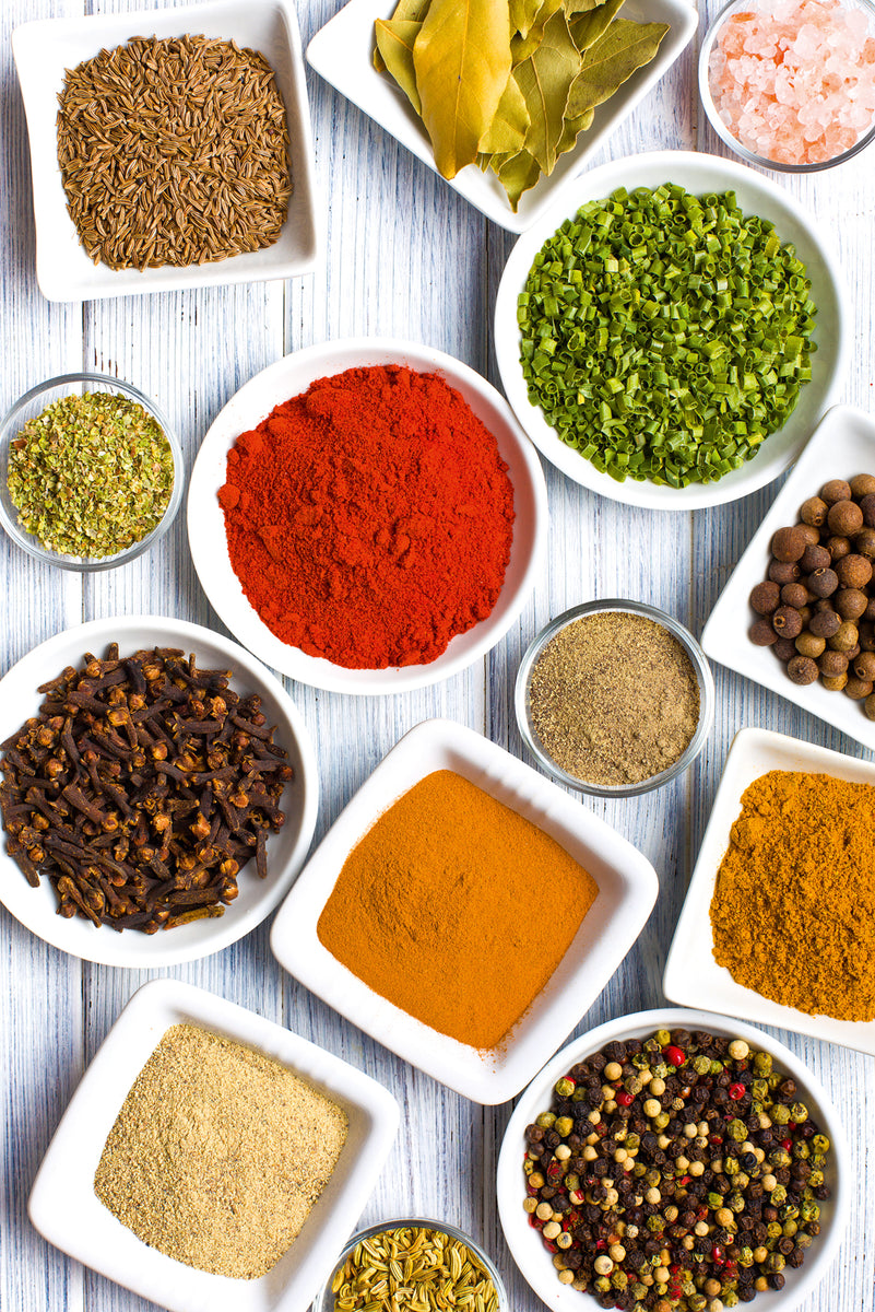 Colorful Spices And Herbs – PGM Art worlD