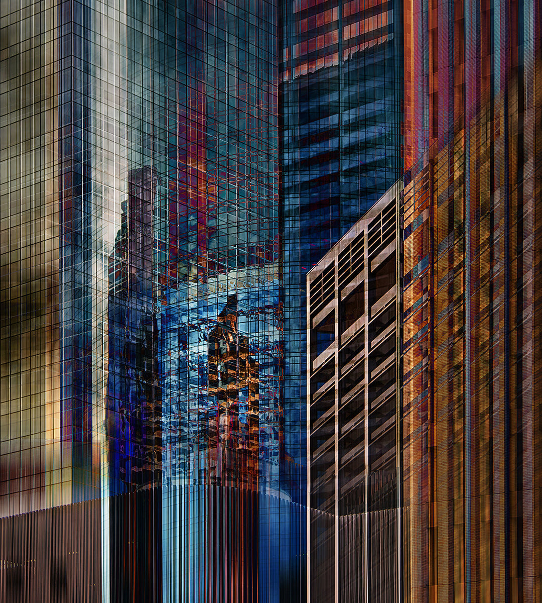 Urban abstract II Roxana Labagnara | Wandbilder von PGM Art worlD
