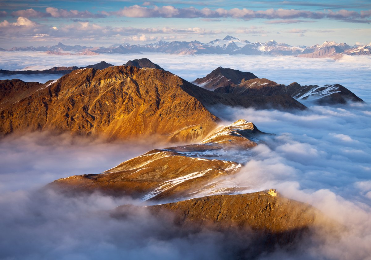 Berggipfel II Rainer Mirau | Wandbilder von PGM Art worlD