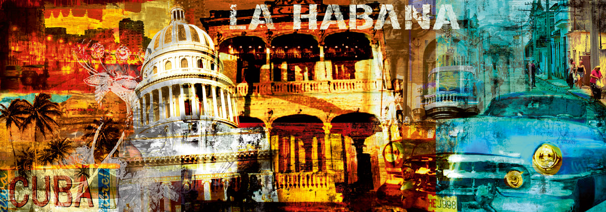 La Habana von Saskia Porkay | Wandbilder von PGM Art worlD