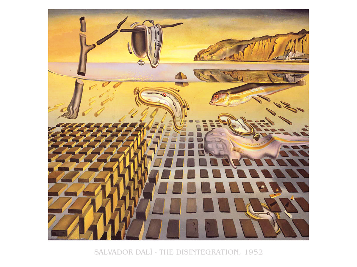 La désintégration - Salvador Dali | Wandbilder von PGM Art worlD